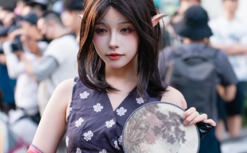 《黑神话悟空》小狐狸萍萍COS：俏皮灵动，身姿妩媚，简直太可爱了_特玩娱乐站yule.te5.cn