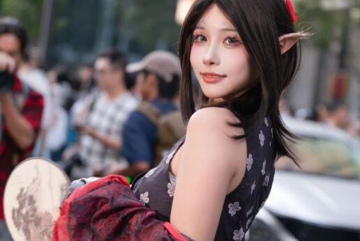 《黑神话悟空》小狐狸萍萍COS：俏皮灵动，身姿妩媚，简直太可爱了_特玩娱乐站yule.te5.cn